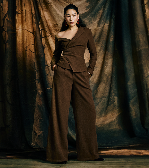 Rochelle Lace Dress in Lavender | SAU LEE Official Website