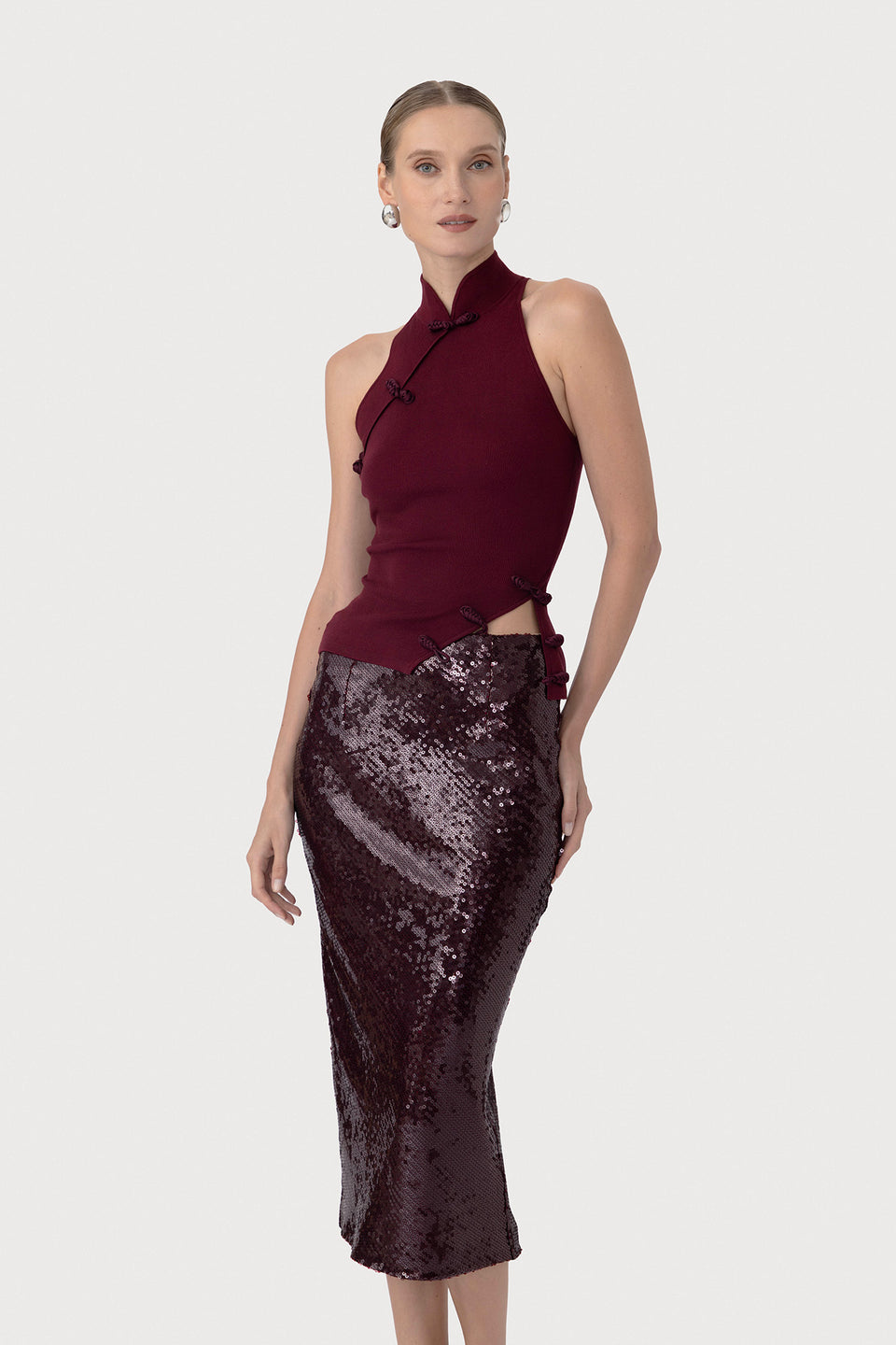 Venus Sequin Skirt – SAU LEE