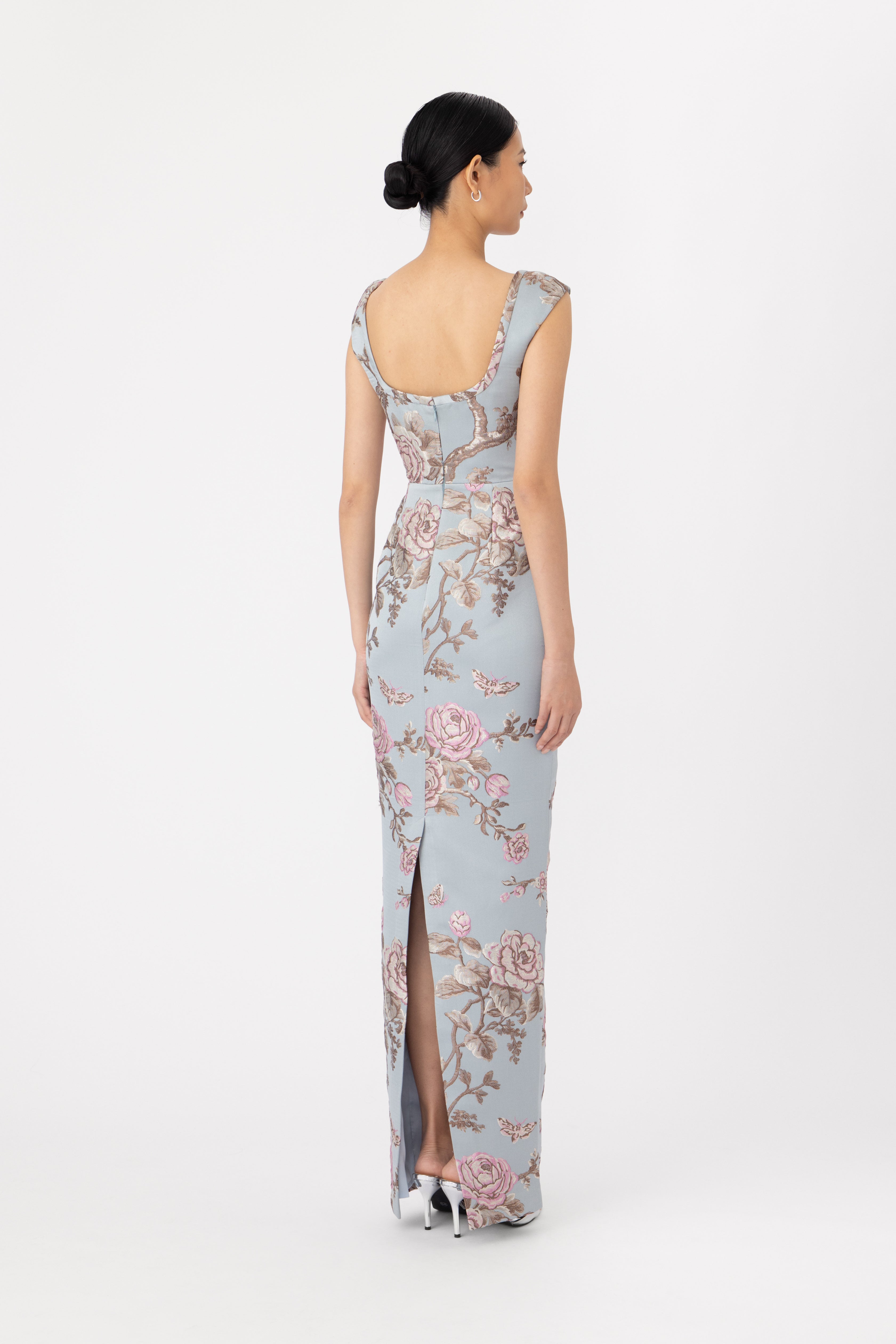 Brooke Brocade Gown – SAU LEE